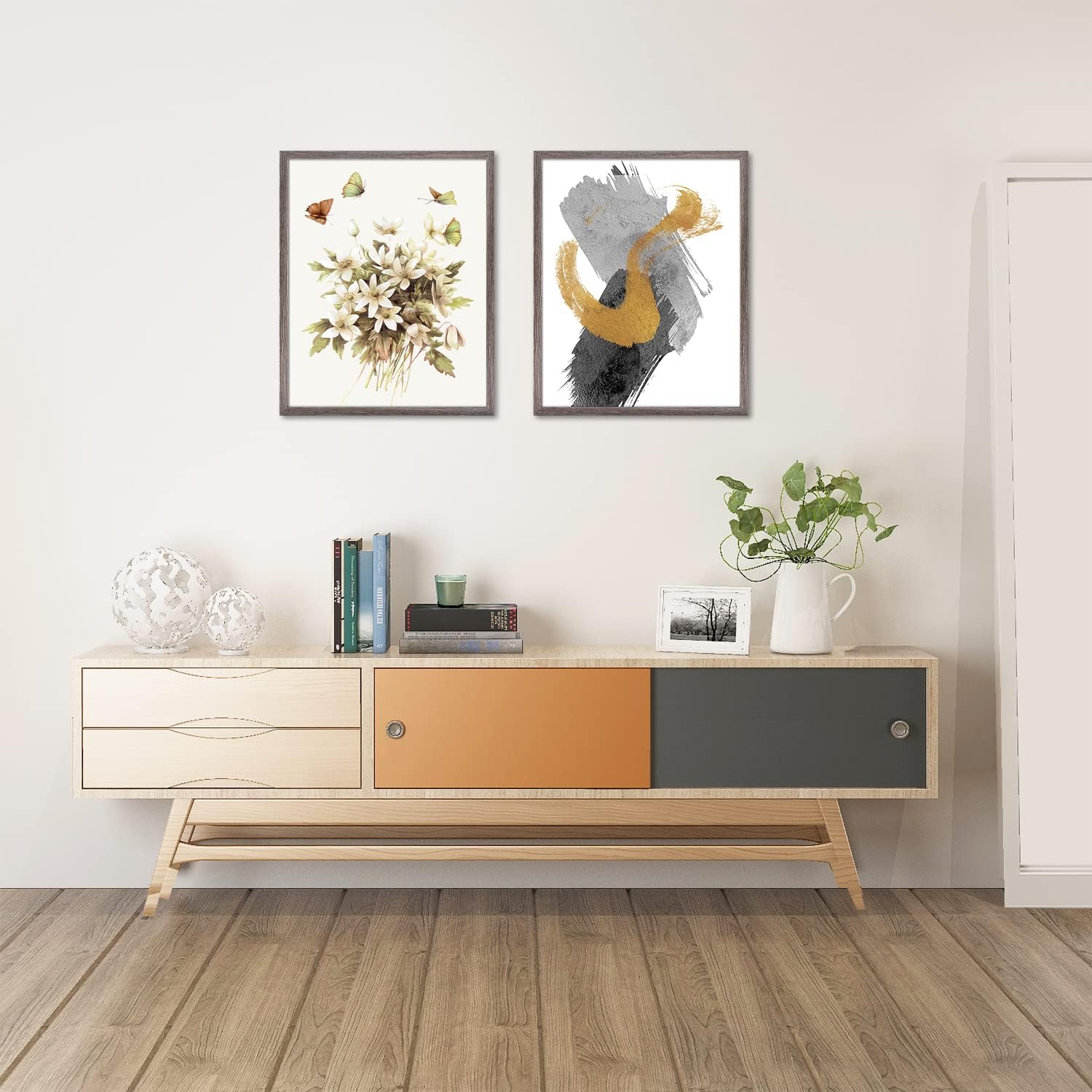 Golden State Art Rustic Frame: Eco-Friendly, Stylish, and Versatile