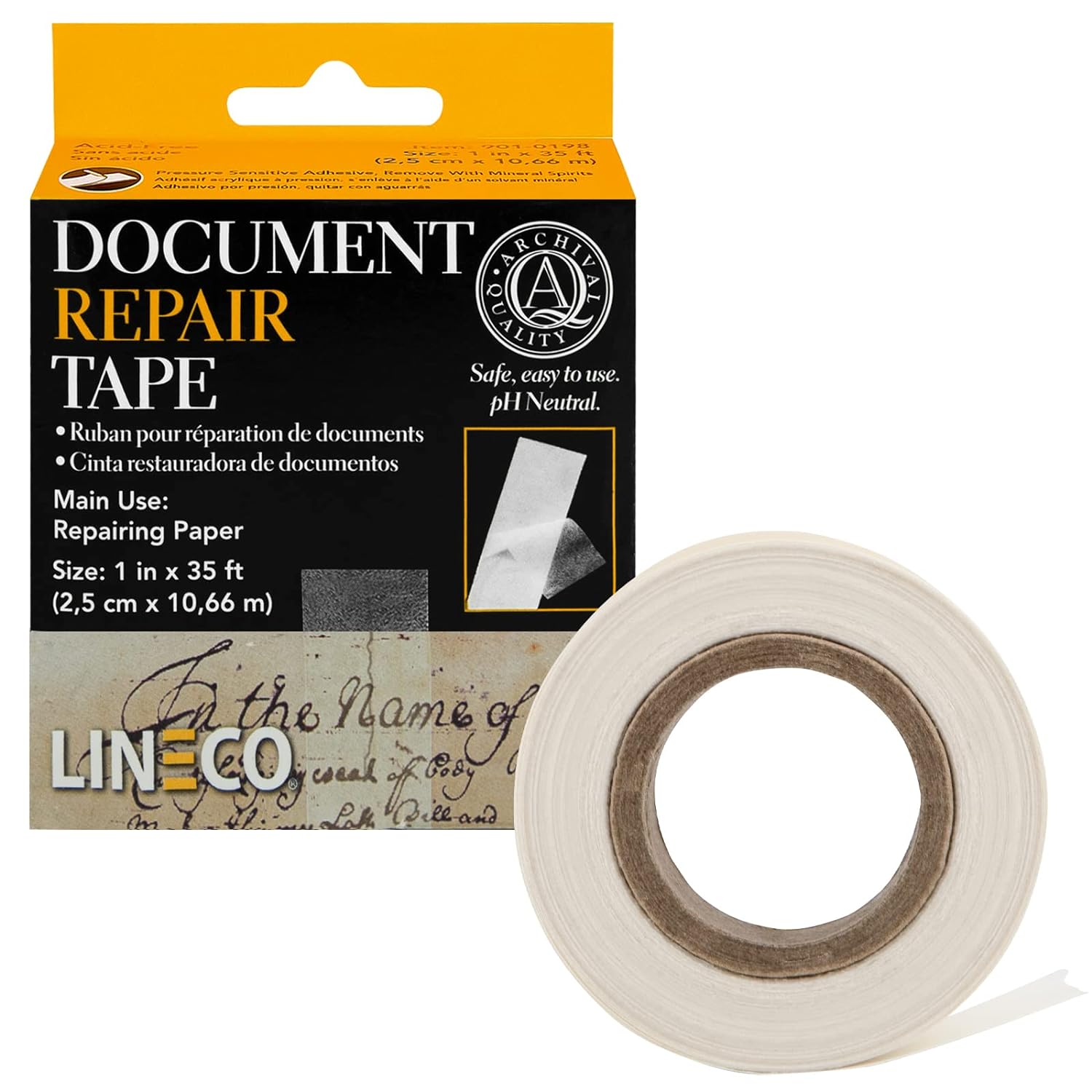 Lineco Document Repair Tape – Golden State Art